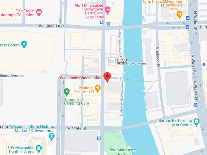 Wisconsin Cheese Mart 10 Map