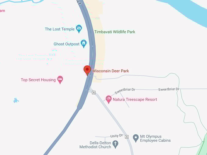 Wisconsin Deer Park 10 Map