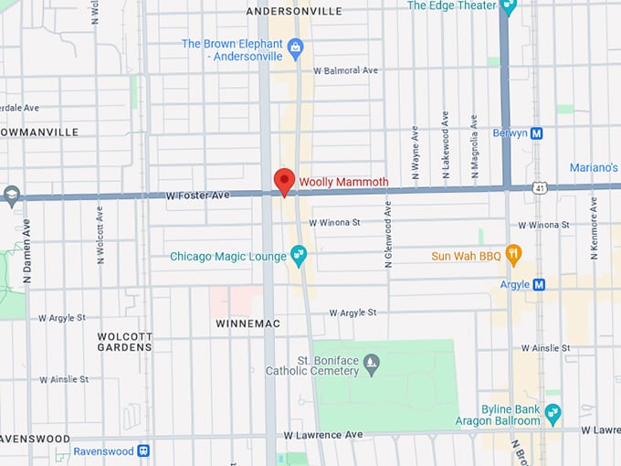 Woolly Mammoth 10 Map