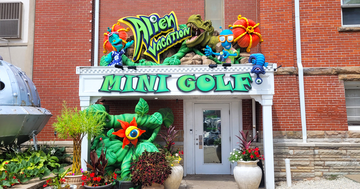 This Alien-Themed Mini-Golf Course In Ohio Is A Whimsical Adventure ...