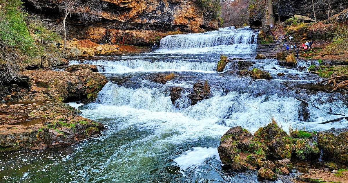 This 100-Foot-Wide Waterfall In Wisconsin Is Almost Too Beautiful To Be ...