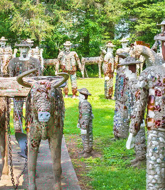 bizarre sculpture park wisconsin ftr