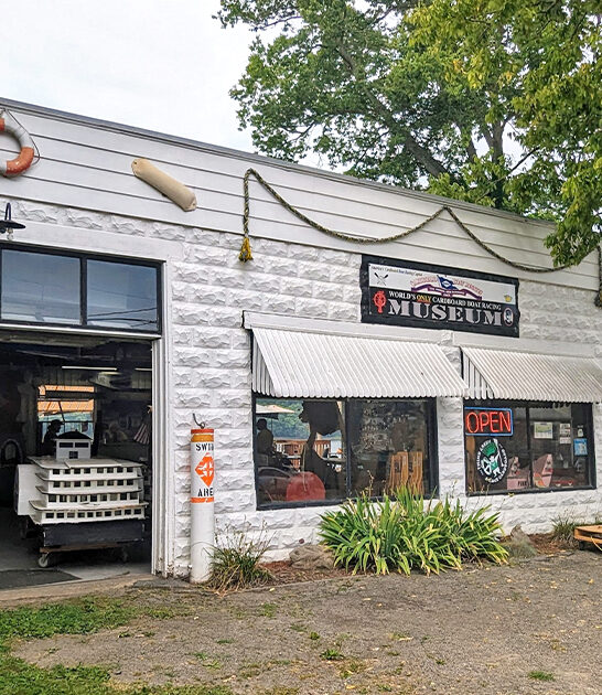 cardboard boat museum ohio ftr