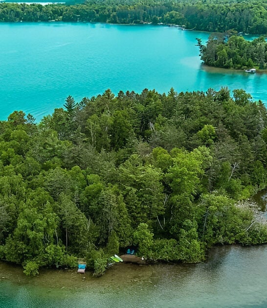 clearest bluest lake minnesota ftr