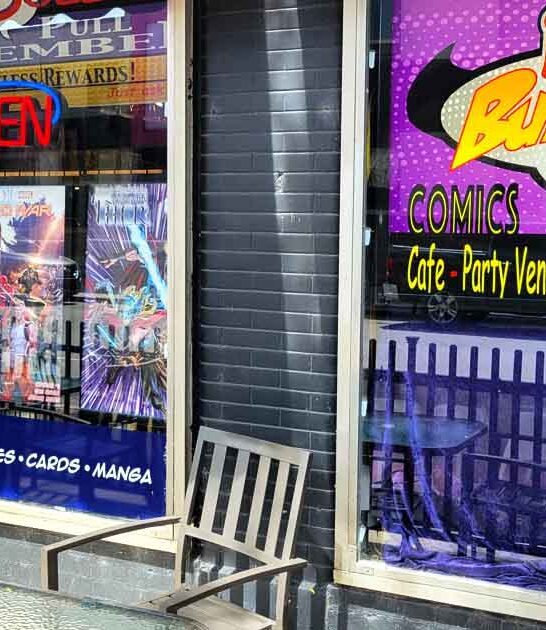 comic book restaurant michigan ftr