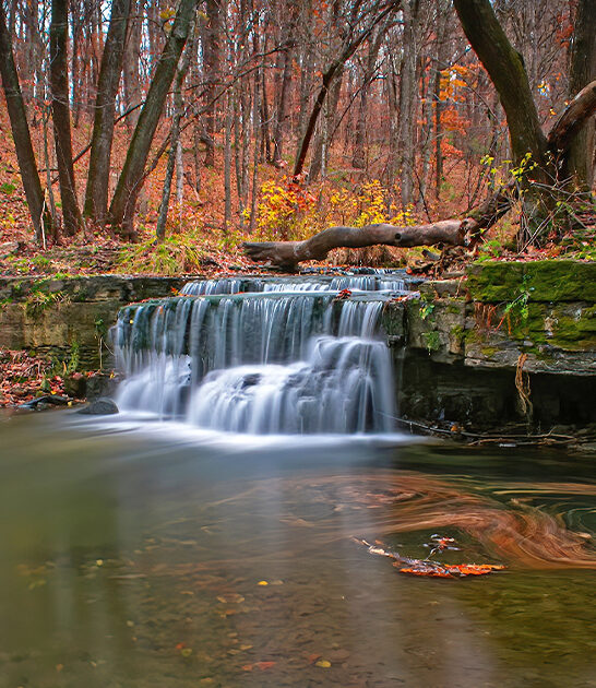 easy trail waterfall minnesota ftr