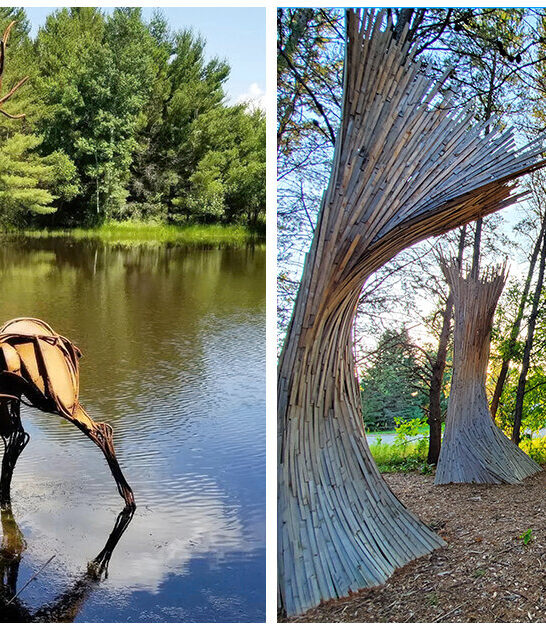 enchanting sculpture park wisconsin ftr