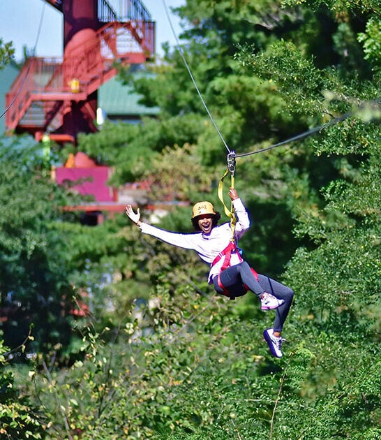 exhilarating zipline adventure wisconsin ftr