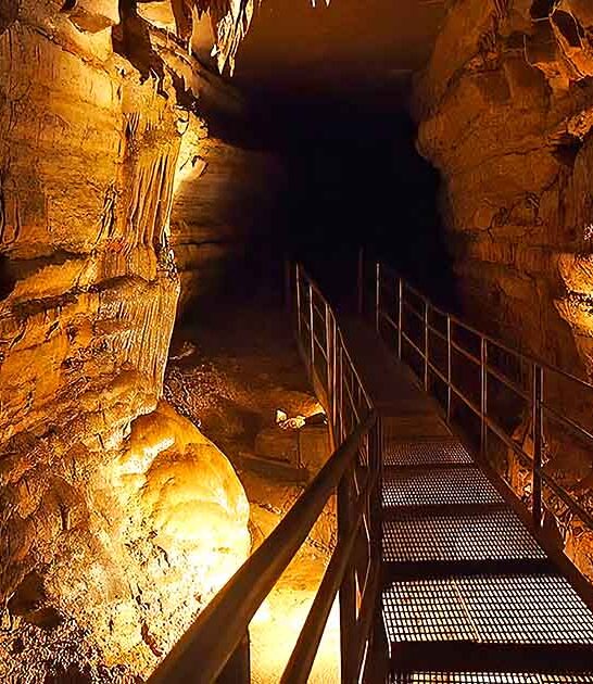 explore mysterious cave minnesota ftr