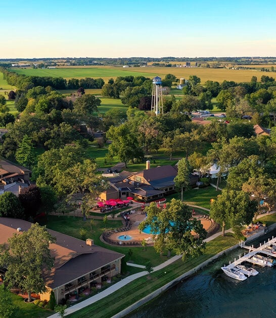 gorgeous lakeside resort wisconsin ftr