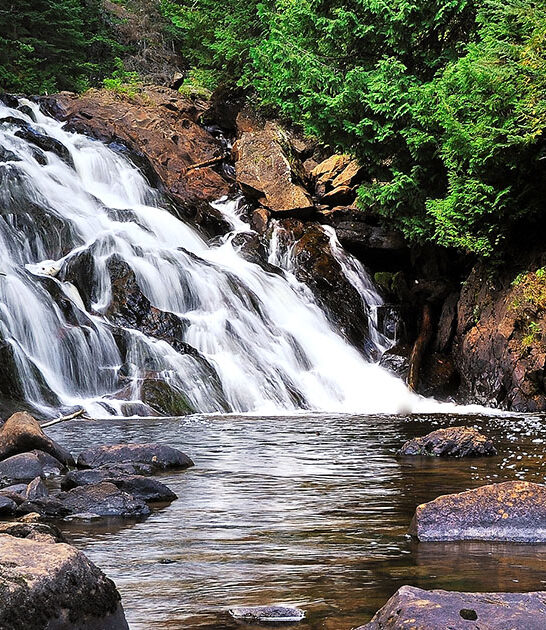 hidden waterfall michigan trail ftr