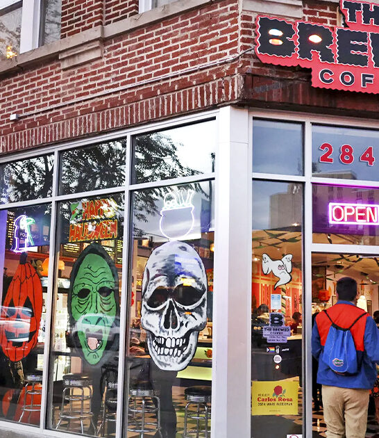 horror themed cafe illinois ftr