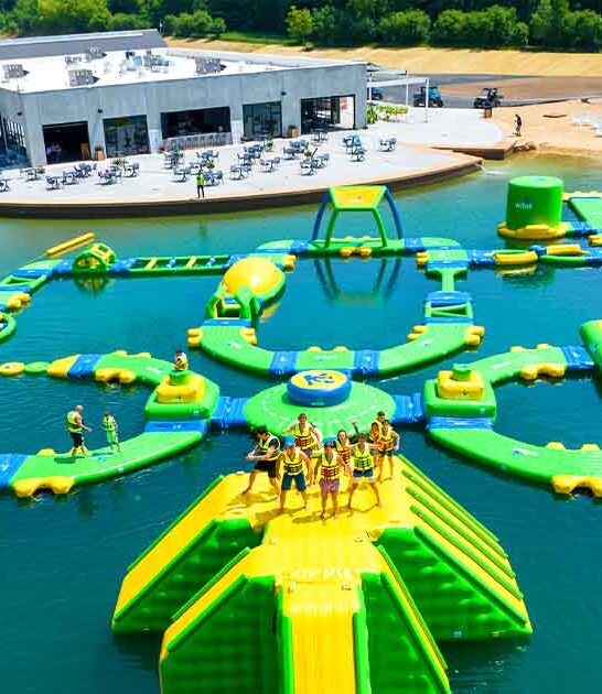 largest inflatable waterpark wisconsin ftr