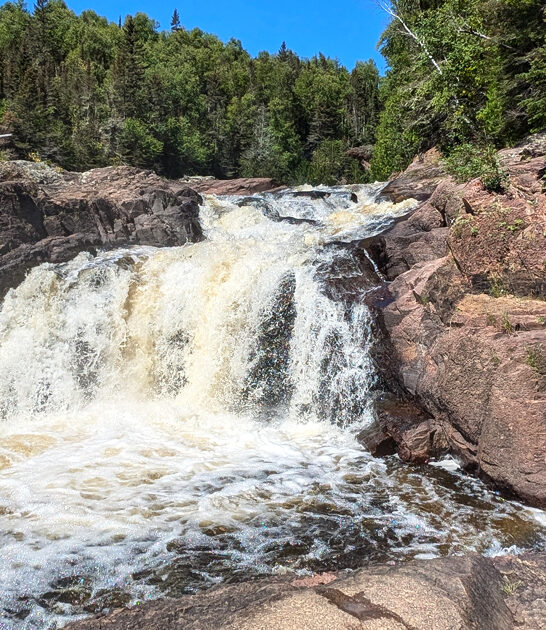 long waterfall hike minnesota ftr