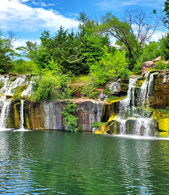 man made waterfalls wisconsin ftr