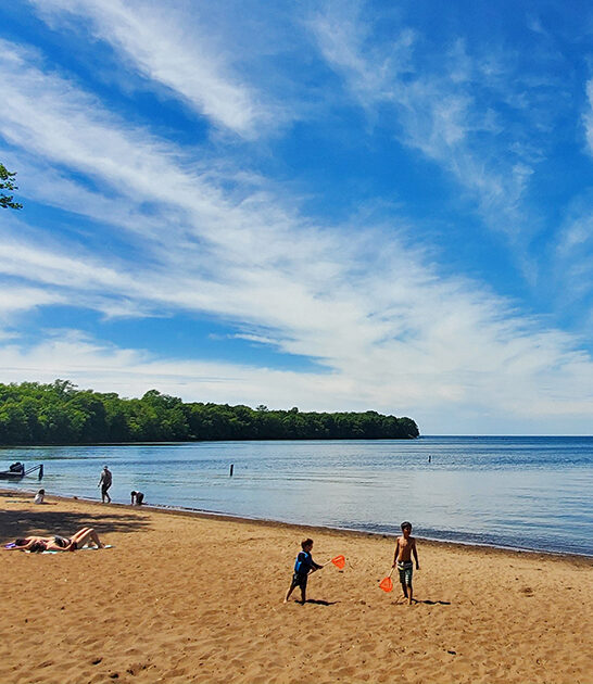 mile long beach minnesota ftr