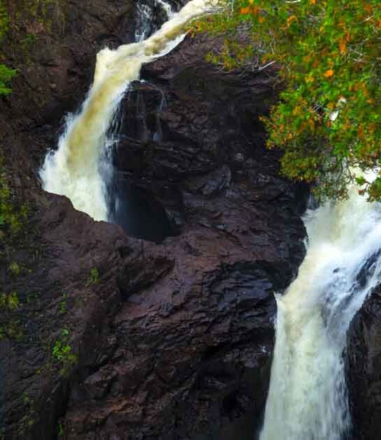 most spectacular waterfall minnesota ftr