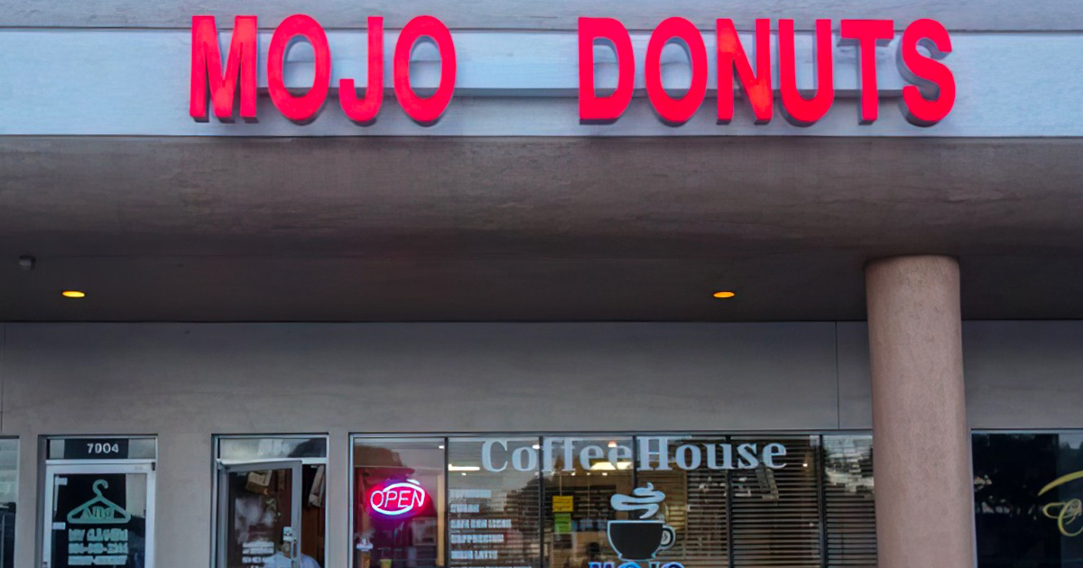 Mojo Sign Locals Can't Get Enough Of The Mouth-Watering Gourmet Donuts At This ...