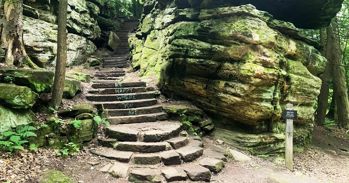 Ohio 4 Rocks This 4.1-Mile Hike In Ohio Will Enchant You With Its Otherworldly Rock ...