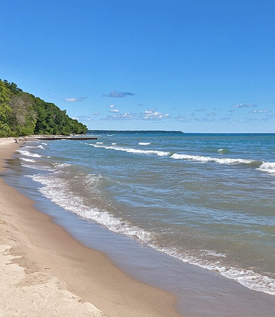 postcard worthy wisconsin beach ftr
