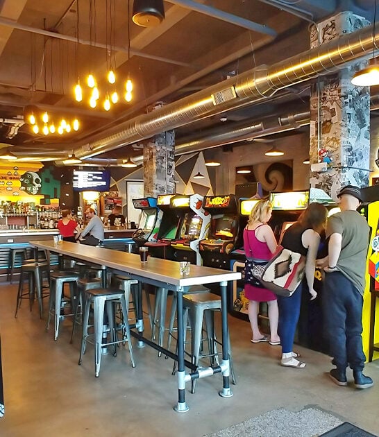 retro arcade bar wisconsin ftr