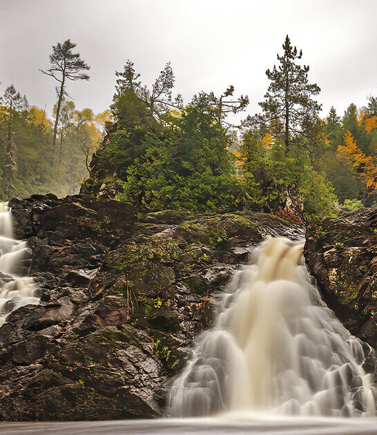 stunning secret waterfall wisconsin ftr
