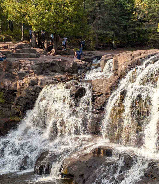 trail waterfall minnesota ftr