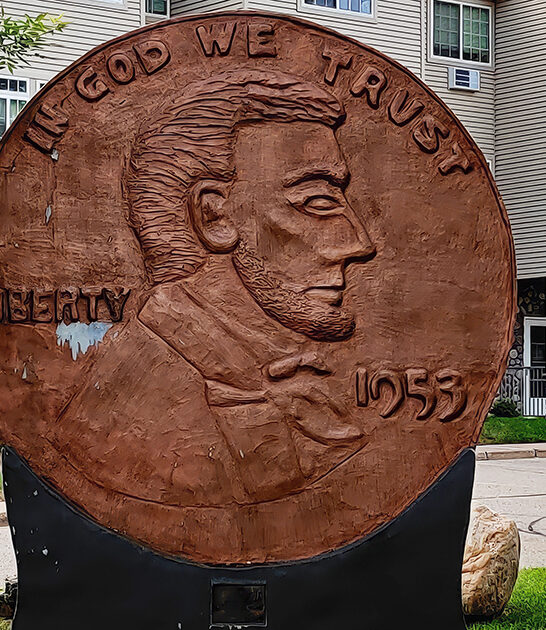 world largest penny wisconsin ftr
