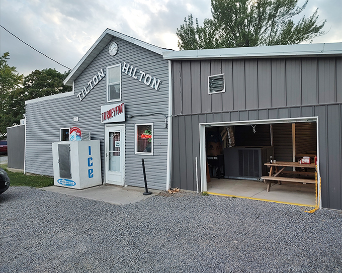 The unassuming exterior of Tilton Hilton hides a burger paradise that locals have treasured for years.