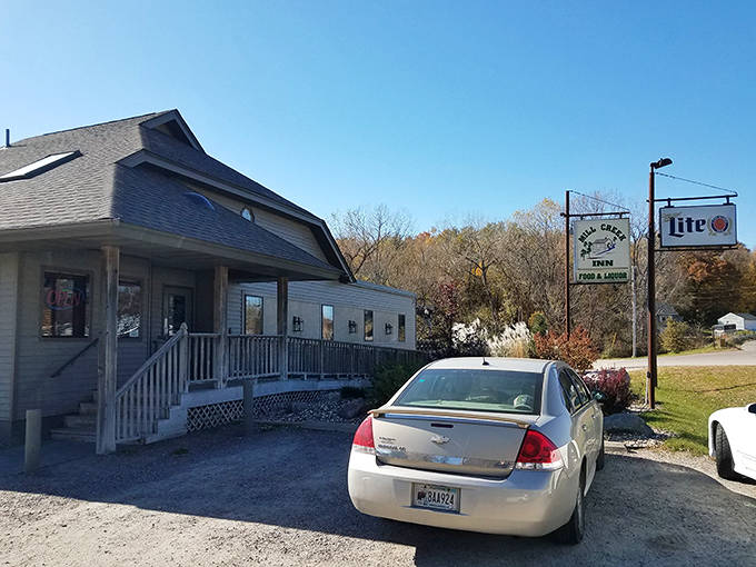 The unassuming exterior of Mill Creek Inn belies the culinary treasures within &ndash; like finding a diamond in Minnesota's roadside rough.