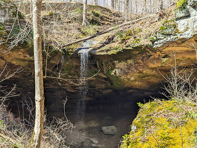 The gentle cascade of water at Hosak's Cave creates nature's perfect soundtrack &ndash; like a meditation app, but without the monthly subscription fee.