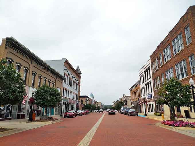 Ionia's brick-paved Main Street whispers stories of yesteryear while housing modern businesses that keep the downtown vibrant and welcoming.