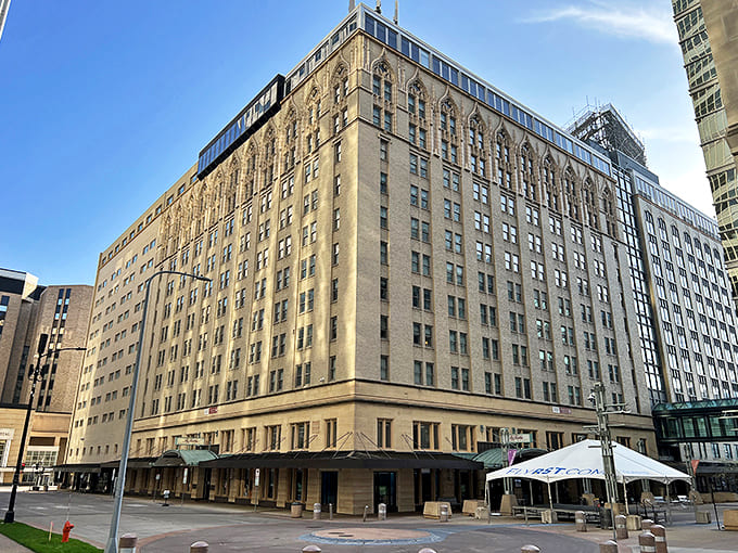 The imposing facade of the Kahler Grand Hotel houses a medieval surprise within &ndash; Lord Essex Steakhouse stands ready to transport diners through time.