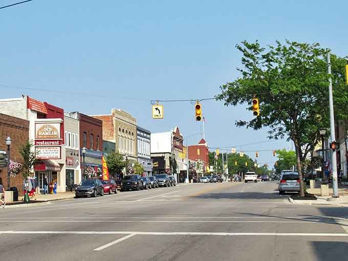 Ludington's charming downtown invites wanderers to slow down and savor small-town life, where every storefront tells a story.