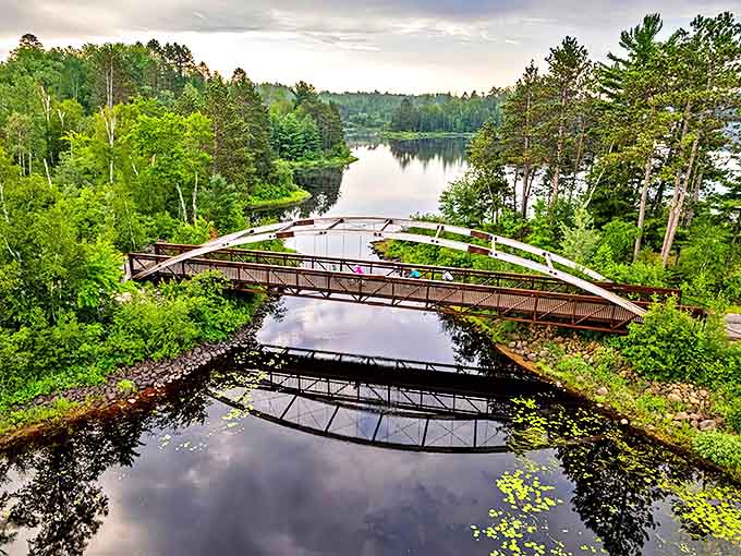 The Mesabi Trail weaves through Minnesota's Iron Range like a ribbon of adventure, connecting wilderness and wonder with every twist and turn.