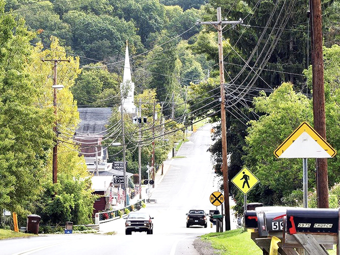 Peninsula, Ohio: Where time slows down and white church steeples pierce the green canopy like something straight out of a storybook.