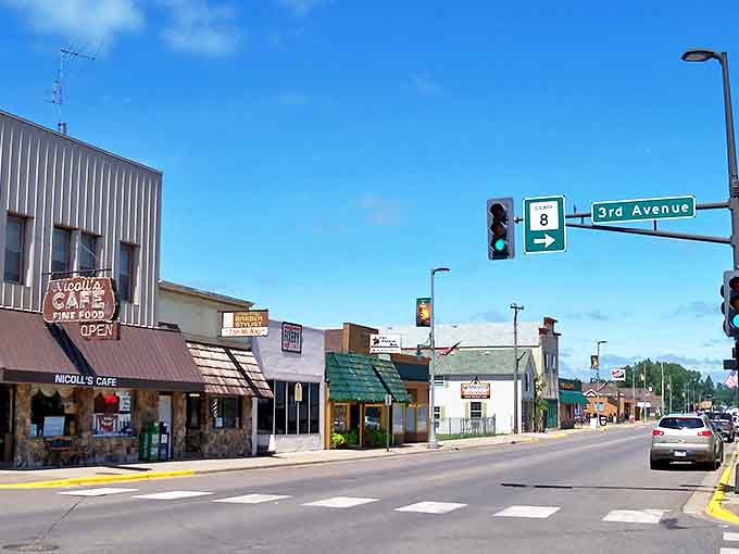 Main Street in Pine City welcomes visitors with its classic small-town charm &ndash; where everyone's a local, even if it's your first visit.