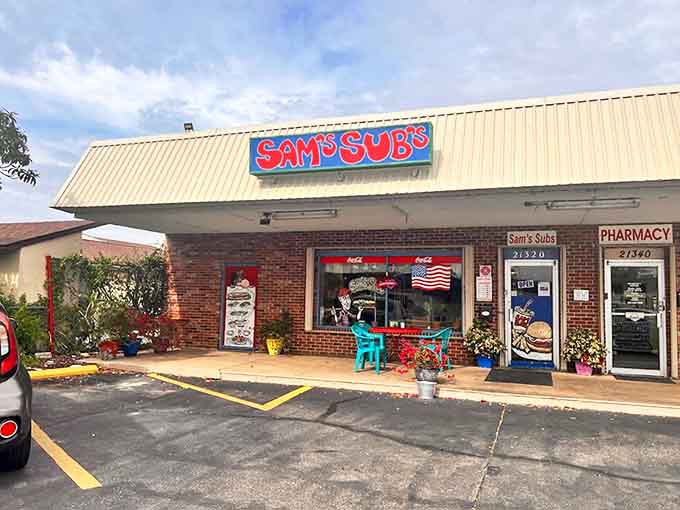 The unassuming exterior of Sam's Subs hides a culinary treasure within &ndash; proof that you should never judge a sandwich shop by its storefront.