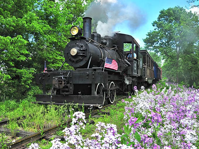 The Silver Creek station welcomes visitors like an old friend who's been waiting patiently for your return, vintage charm intact and ready to transport you back to railroading's glory days.