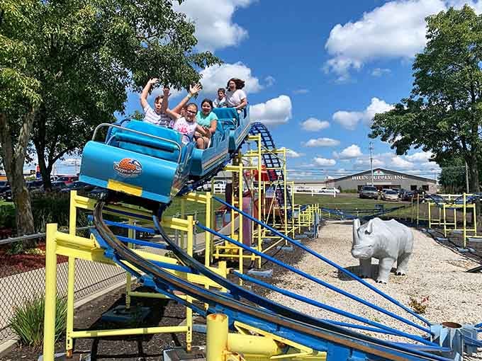 Sluggers & Putters welcomes families with its colorful entrance and promise of old-fashioned fun without the big-park prices or crowds.