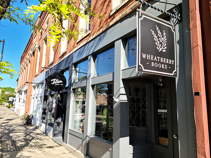 South Salem's main street whispers stories of yesteryear, where historic buildings stand proudly against the Ohio sky like guardians of small-town charm.