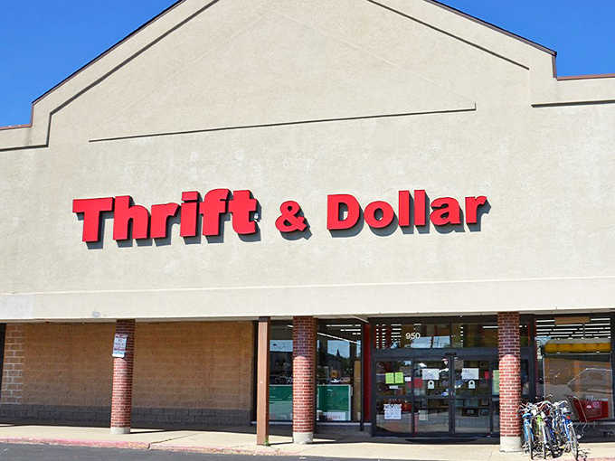 The unassuming facade of Thrift & Dollar belies the wonderland within &ndash; like finding a portal to treasure hunting heaven disguised as a strip mall tenant.