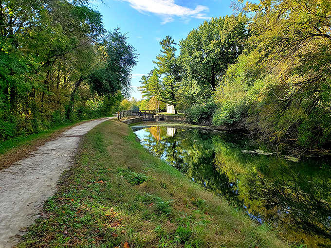 Where two rivers shake hands and form the Illinois River, creating one of the state's most scenic confluences that'll make you wonder why you've been driving past all these years.