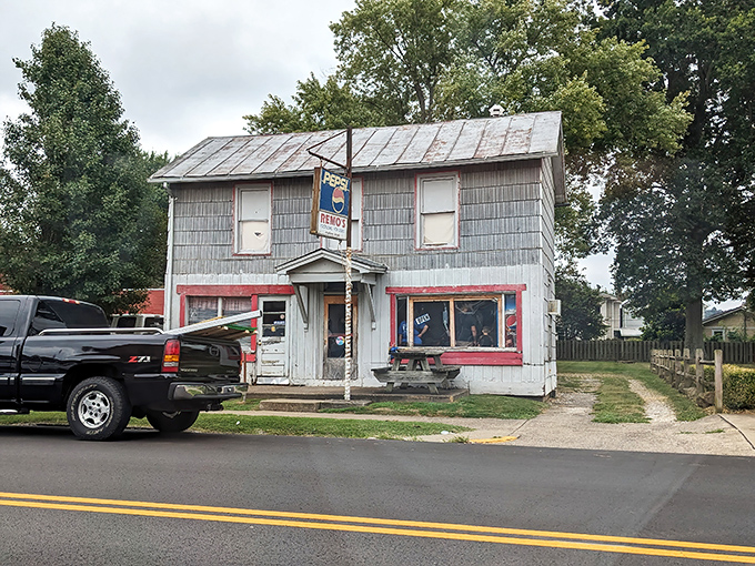 A time capsule with a Pepsi sign, Remo's weathered charm stands as a testament to decades of hot dog perfection.