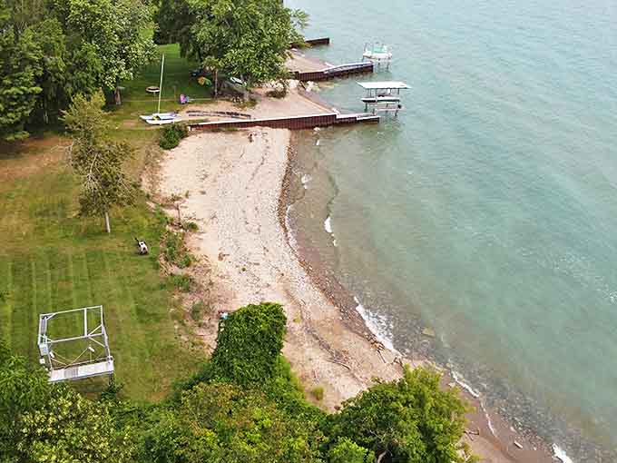 A hidden paradise where Lake Huron meets the shore, Burtchville Township Park offers a peaceful escape from the everyday hustle and bustle.