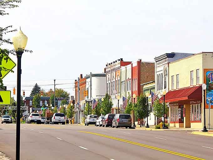 Houghton Avenue stretches before you like a Norman Rockwell painting come to life, historic buildings housing an eclectic mix of welcoming local businesses.