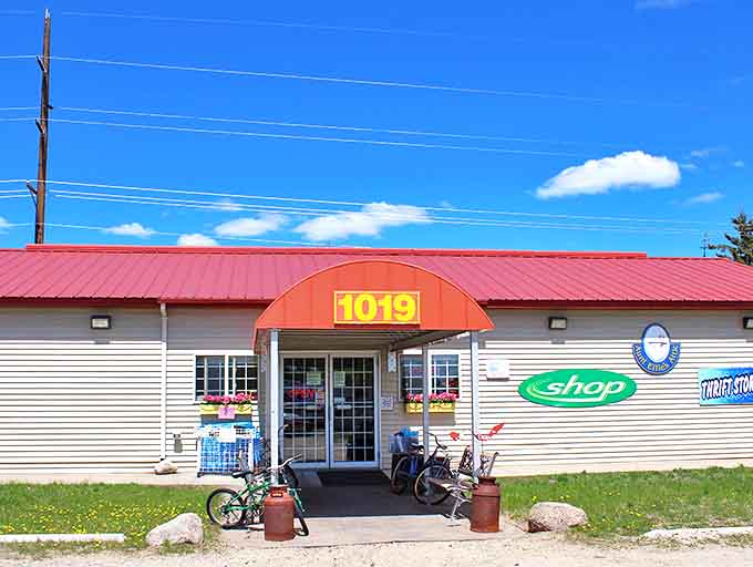 The unassuming exterior of Aunt Ellie's Attic belies the wonderland of treasures within &ndash; like a book with the most exciting chapters hidden inside.