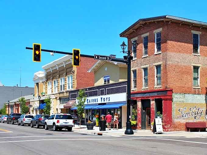 Historic downtown Tipp City &ndash; where brick buildings tell stories and shoppers discover treasures hiding in plain sight.