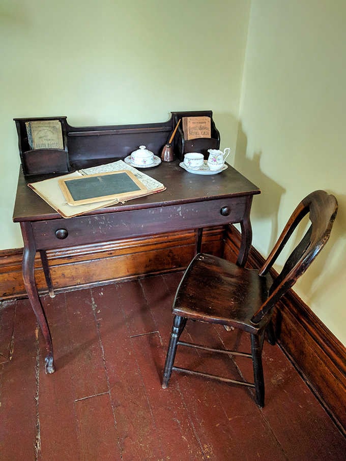 This isn't just a desk&mdash;it's a command center from an era when correspondence required thought, patience, and penmanship that would shame our hasty texts.