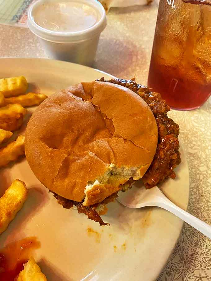 A BBQ pork sandwich that doesn't need frills or garnishes &ndash; just tender meat on a soft bun, ready to transport you to comfort food nirvana.